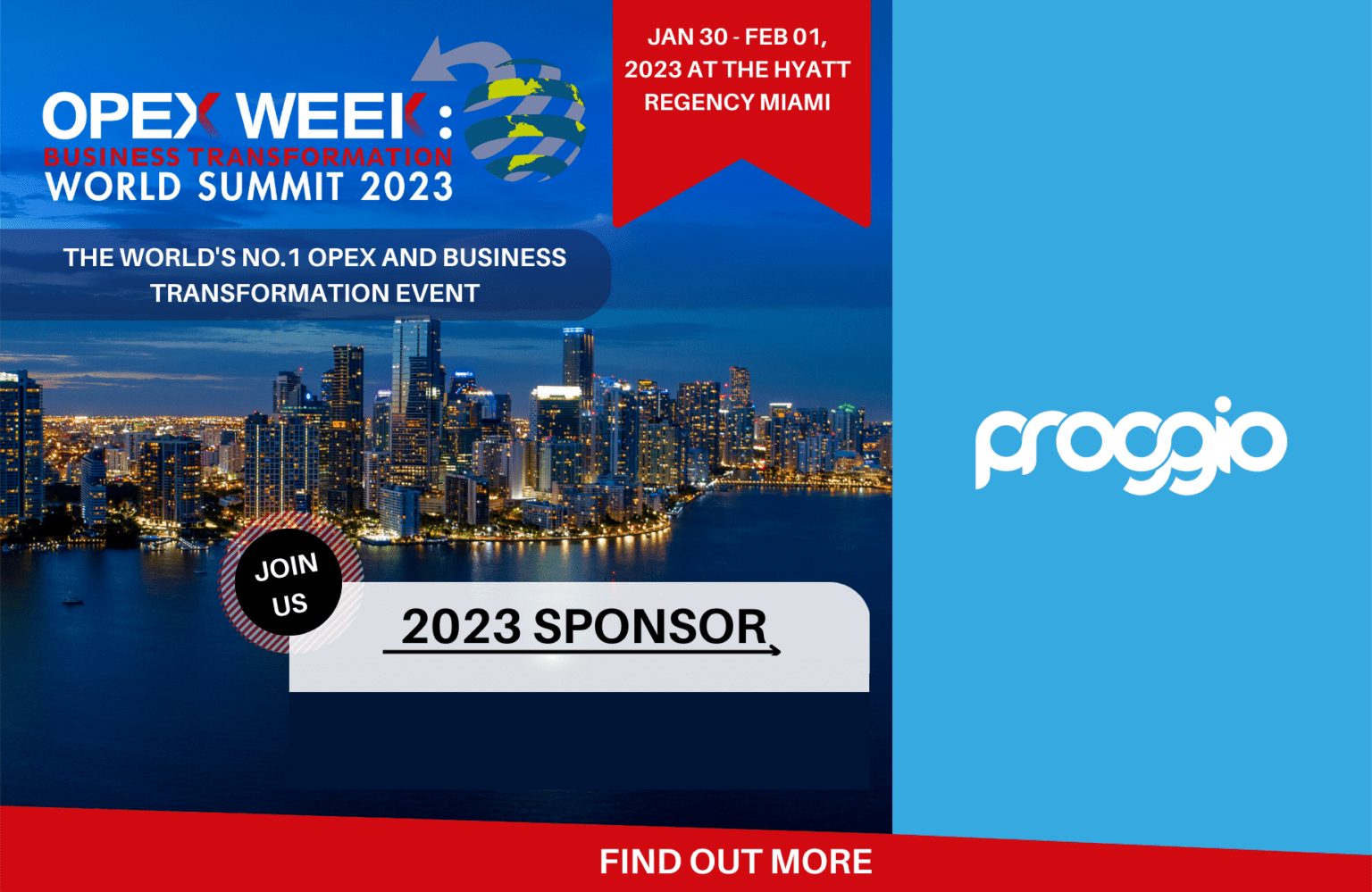 Visit Proggio at the 2023 OPEX Week! - Proggio