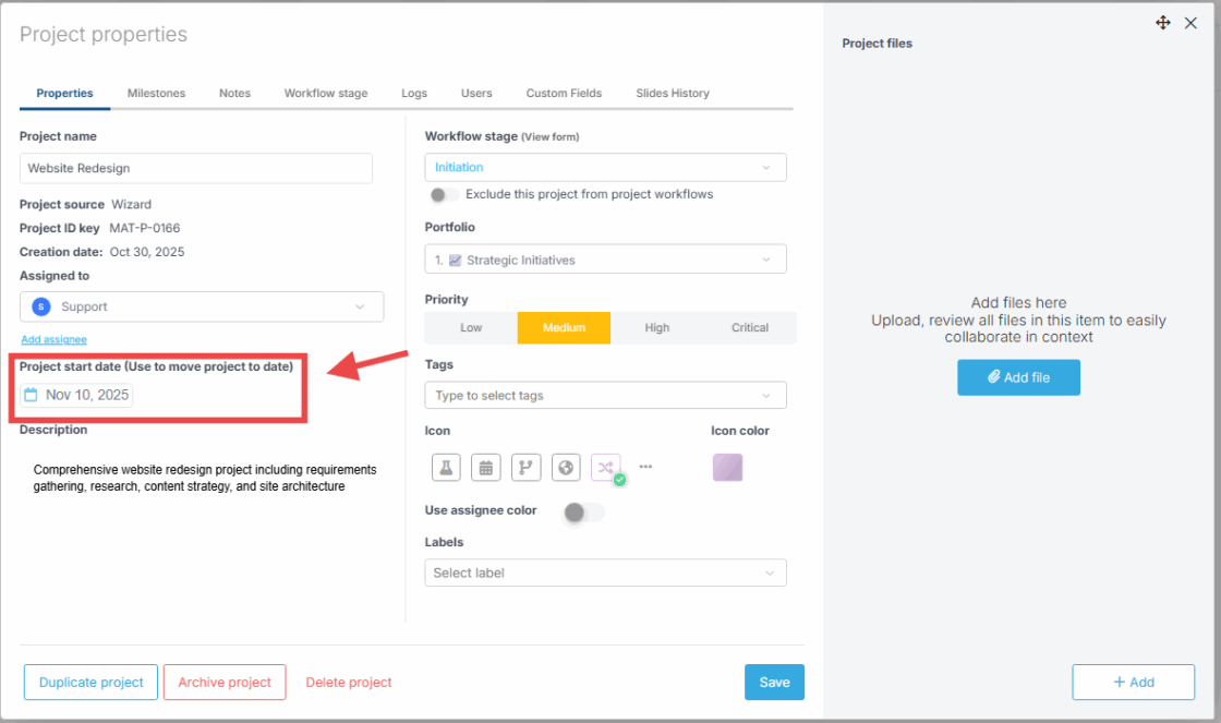 Project Templates in Proggio: Create, Use, and Duplicate Projects